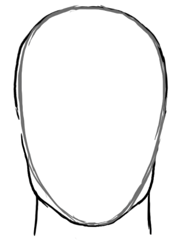 How To Draw A Head Shape Brown Dowerturs