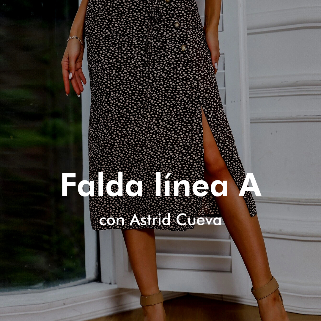Falda con corte en A | Clase Gratuita | Craftsy Espanol