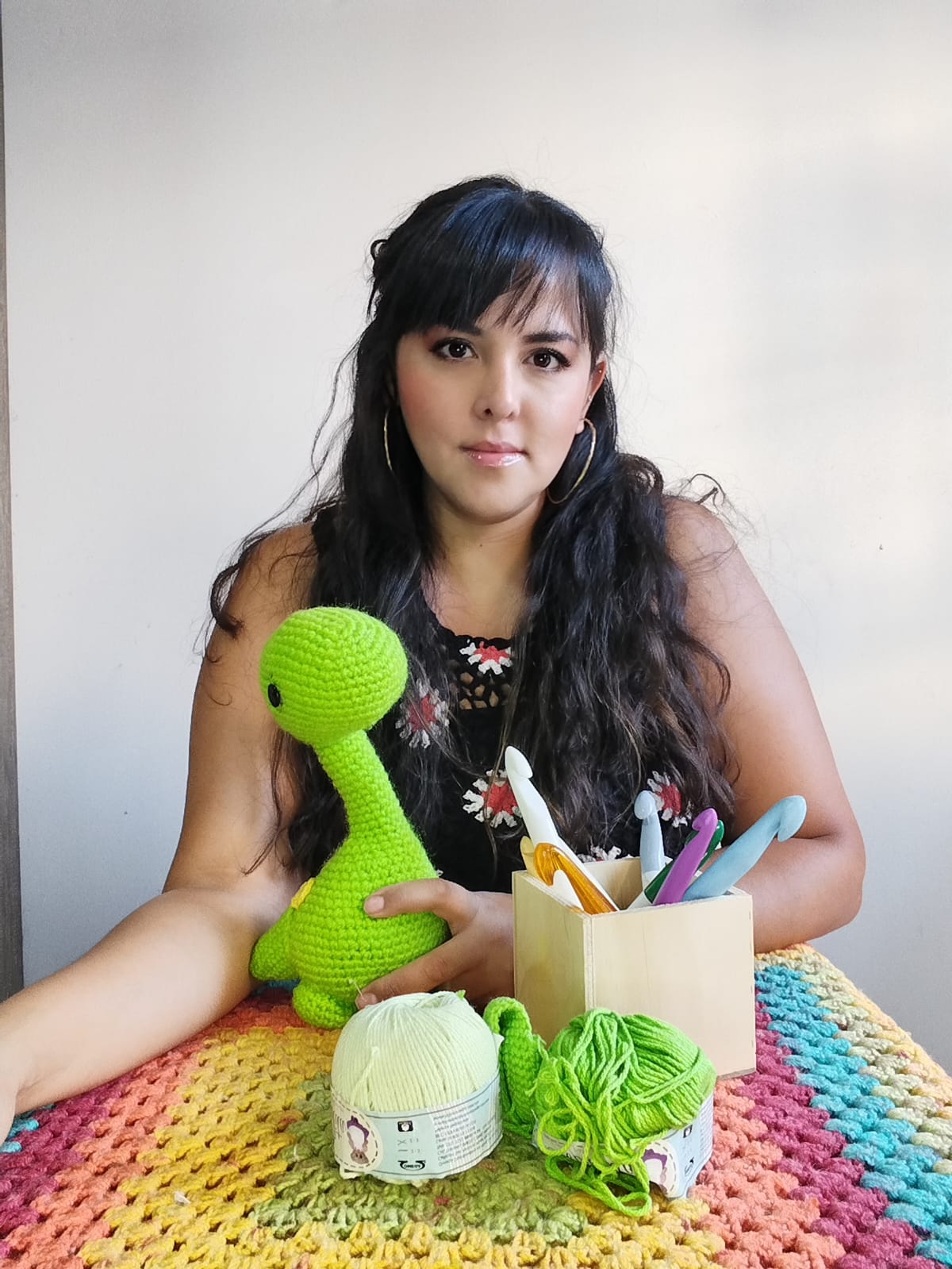 Cesta de trapillo elaborada con crochet | Craftsy Espanol