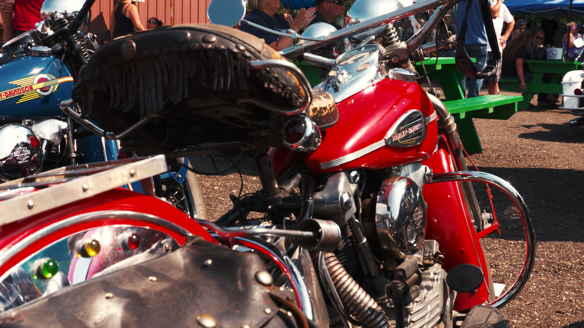 Vintage Motorcycle Show Introduction with the ’36 Knucklehead & ’37 ...