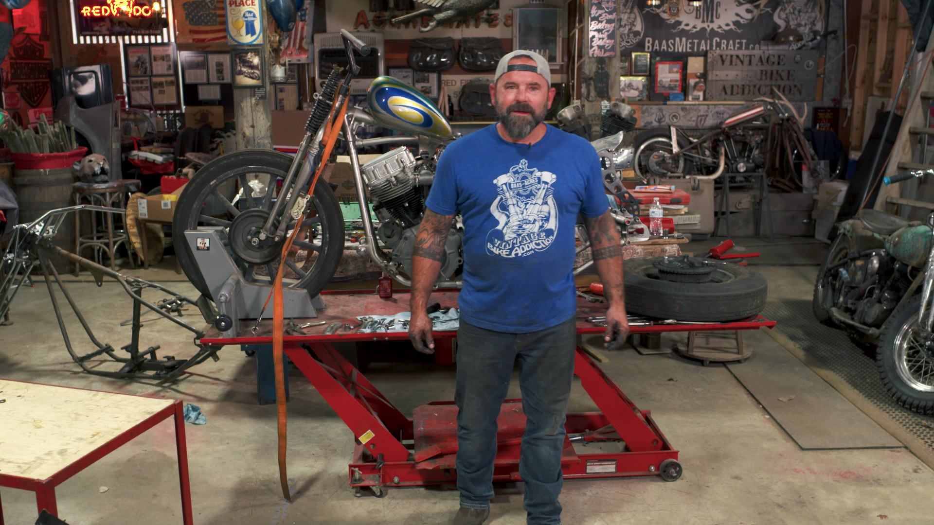 Panhead Rear Wheel Install | Fix My Hog