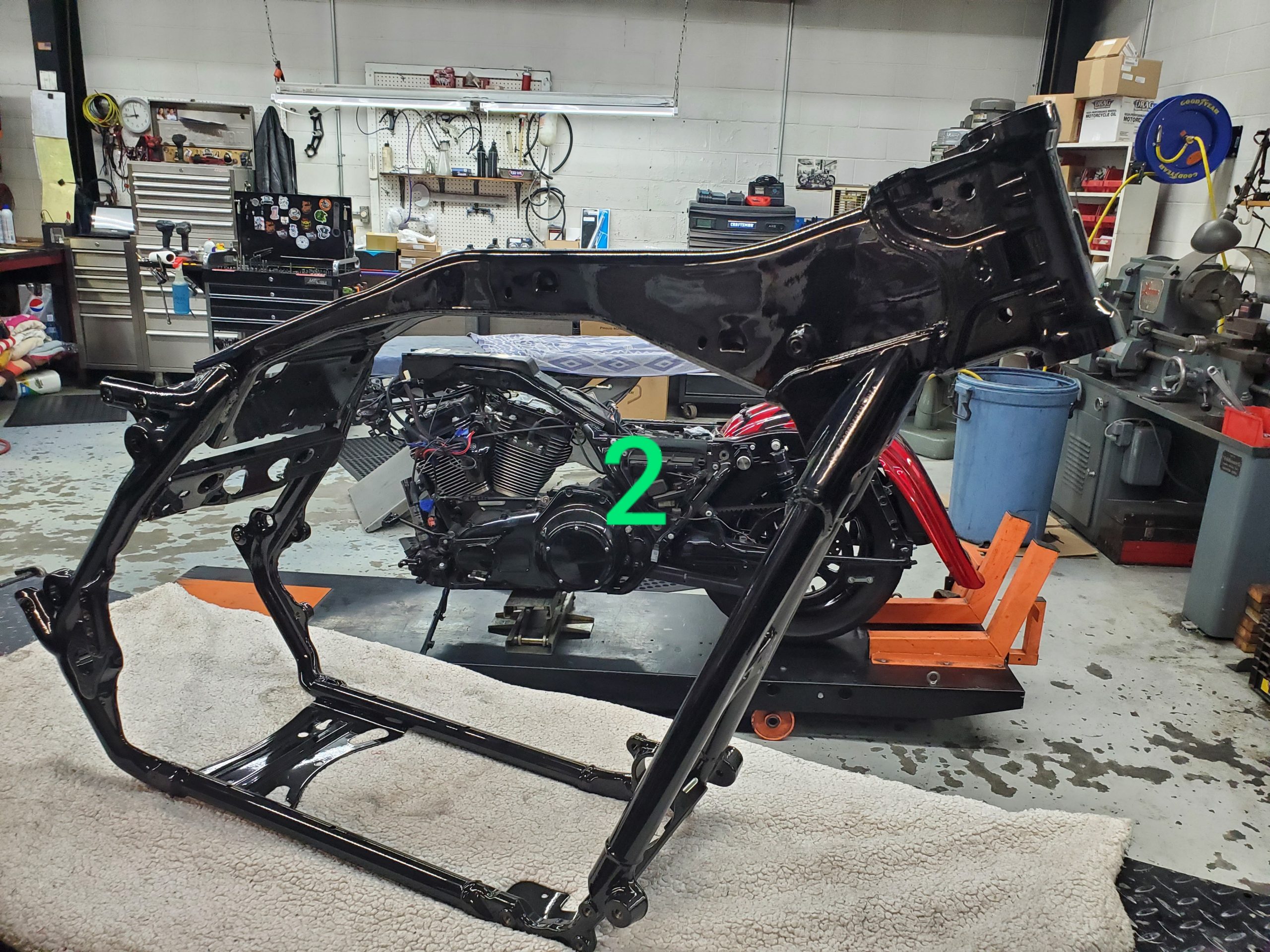 In the Shop: Frame Swap | Fix My Hog