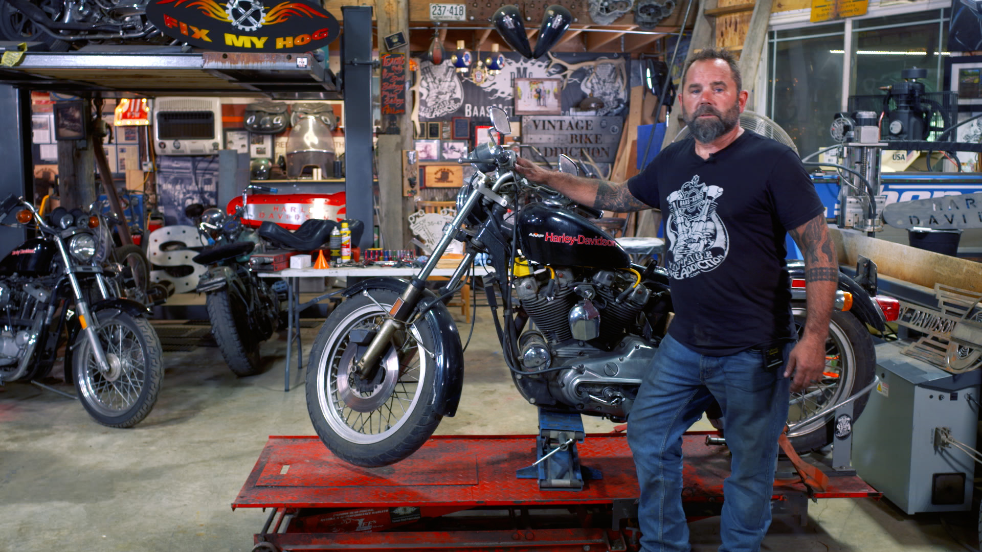 Ironhead Front End Removal | Fix My Hog