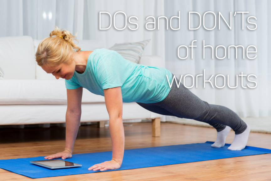5 Dos and Don’ts of Working Out at Home | Get Healthy U TV | Get ...