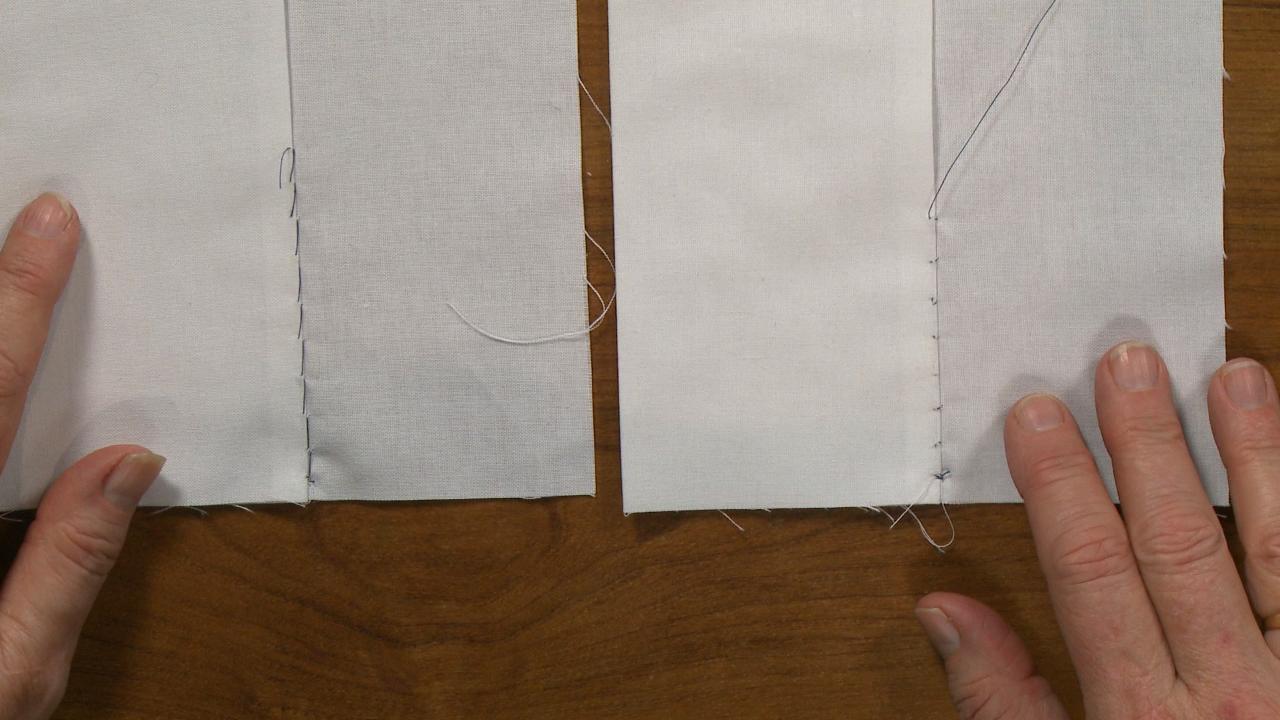 Two Hemming Methods: Slip Stitch and the Blind Hem Stitch | NSC | Craft ...