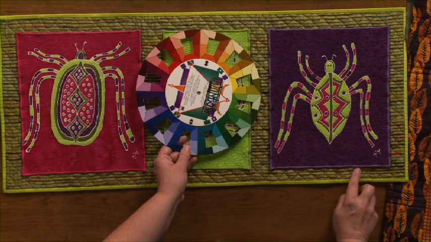 Using Direct Complimentary Colors in Quilt Designs - Quilting Video ...