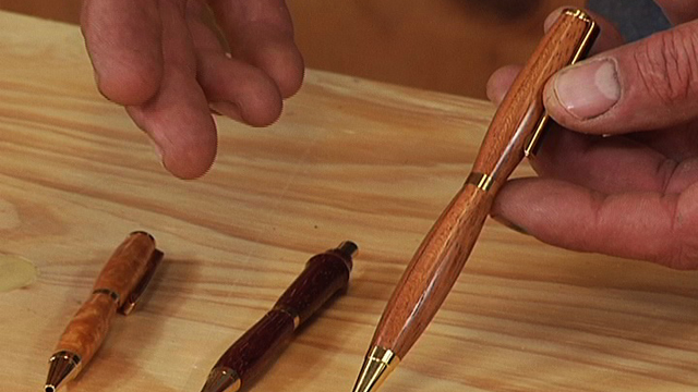 Pen Turning Techniques | How to Turn Wood Scraps Into Beautiful Pens ...
