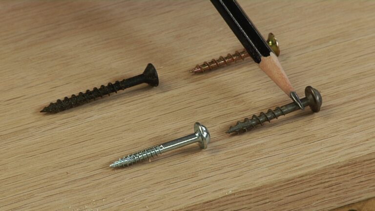 Choosing the Correct Screw Pocket Screw | Craft And Hobby