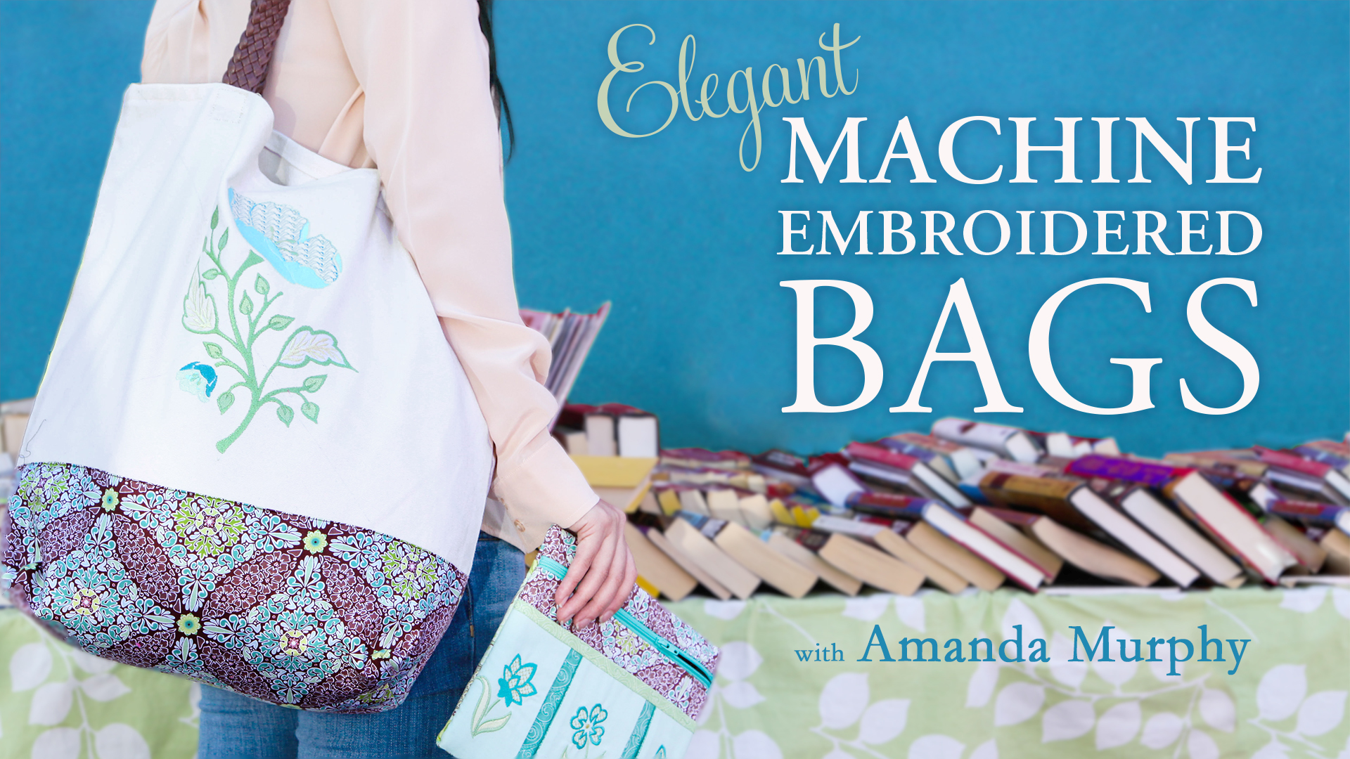 Elegant Machine Embroidered Bags | Craft And Hobby