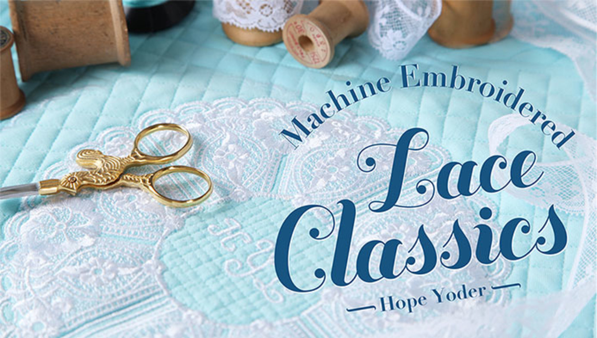 Machine Embroidered Lace Classics | Craft And Hobby