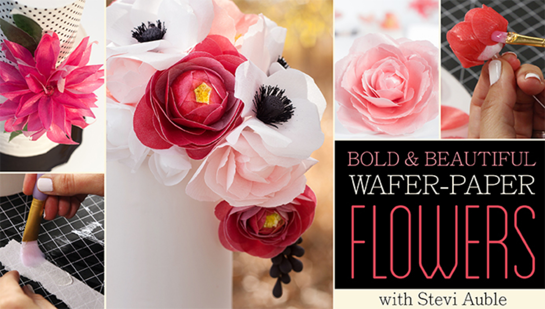 Bold & Beautiful: Wafer-Paper Flowers | Craft And Hobby