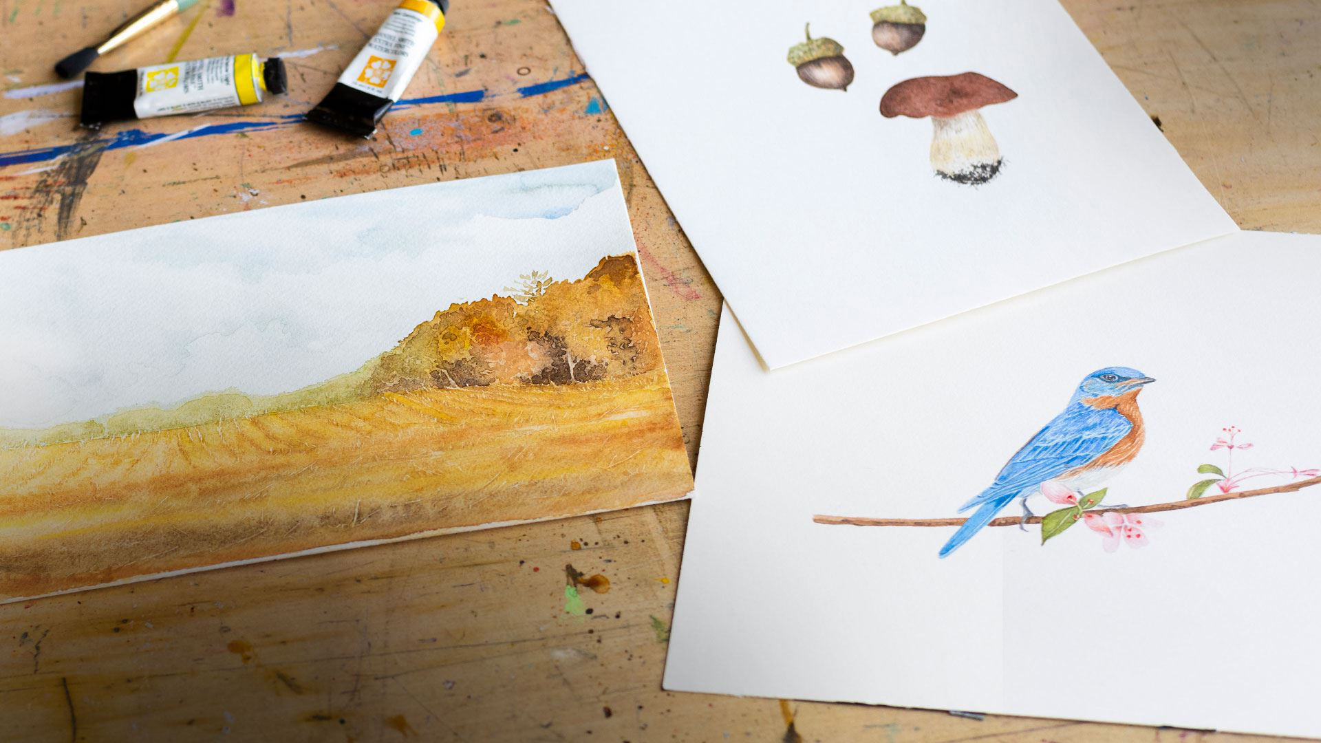 Startup Project: Nature in Watercolor | Craft And Hobby
