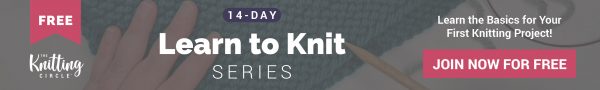 Easy Ribbing: How to Work Knit One, Purl One (K1, P1) Ribbing | The ...
