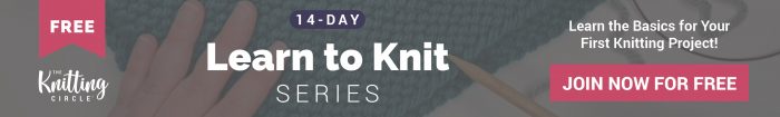 Easy Ribbing: How to Work Knit One, Purl One (K1, P1) Ribbing | The ...