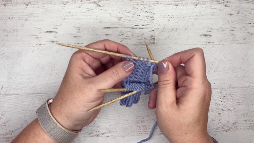 Garter Stitch Three-Wedge Shawl | The Knitting Circle