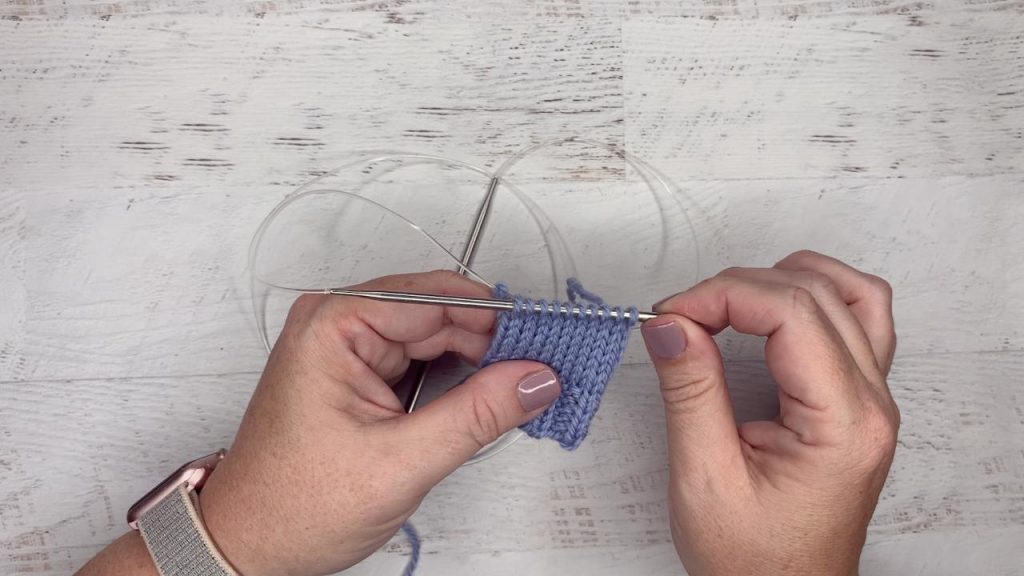 Garter Stitch Three-Wedge Shawl | The Knitting Circle