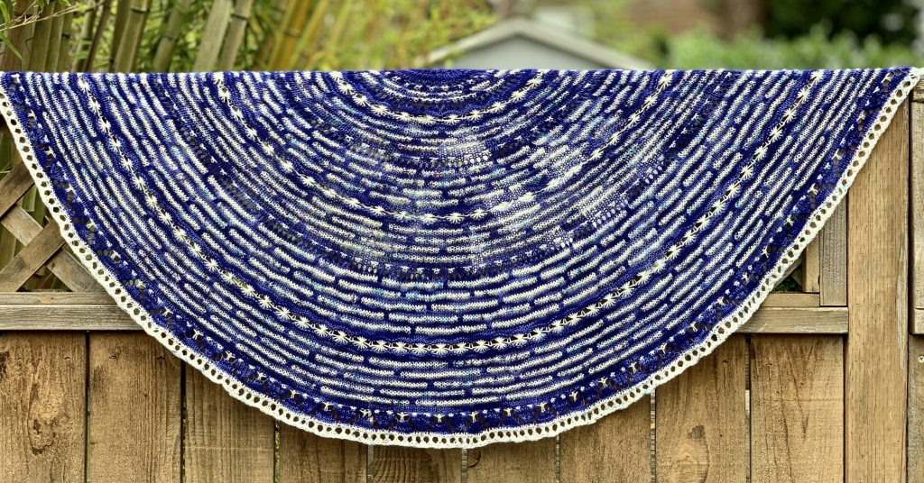 Easy Pi Shawl Knitting | The Knitting Circle