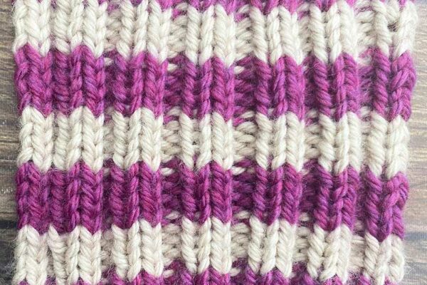 Knitting Ribbed Stripes | The Knitting Circle