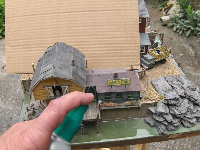 Cleaning Up an Old Model Railroad Scene | Model Railroad Academy