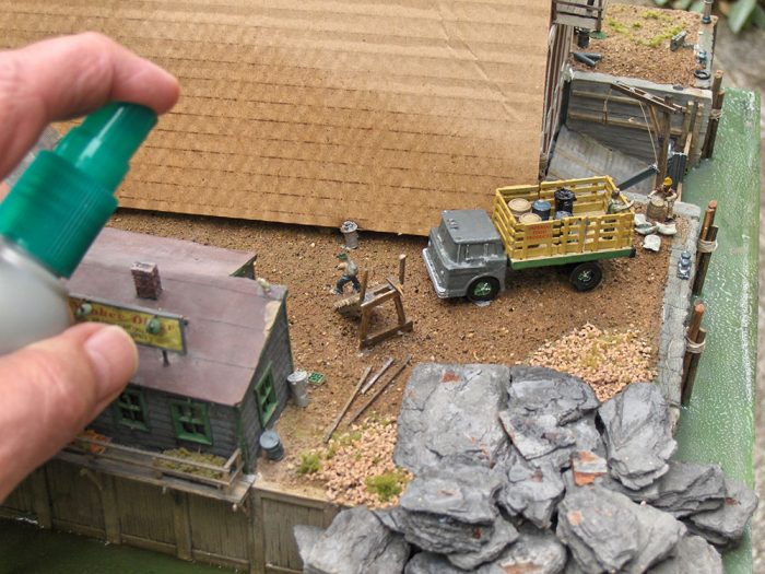 Cleaning Up an Old Model Railroad Scene | Model Railroad Academy