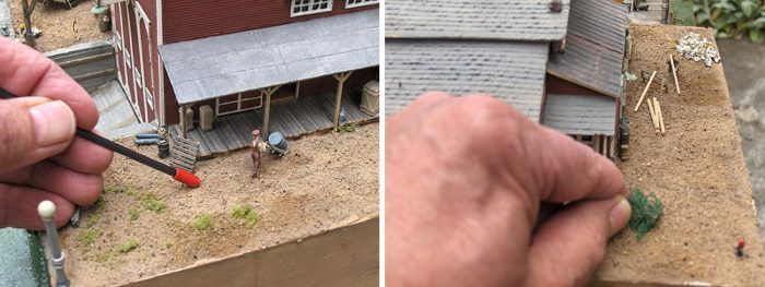 Cleaning Up an Old Model Railroad Scene | Model Railroad Academy