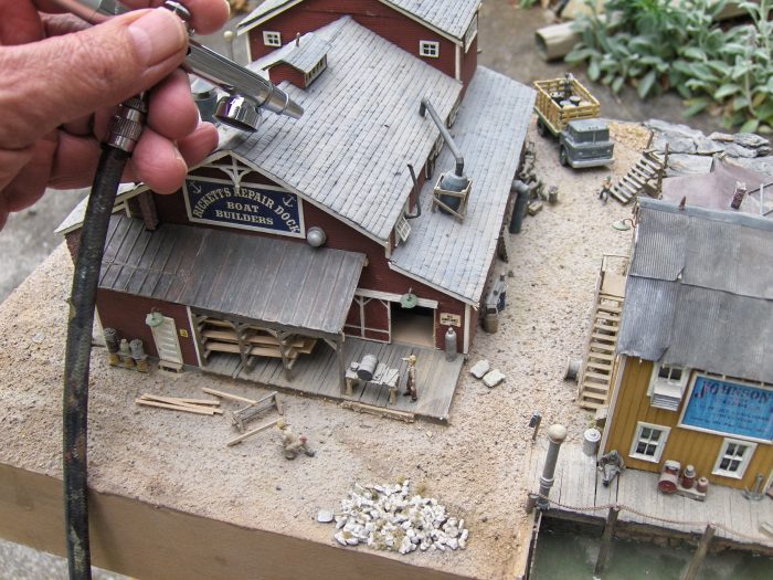 Cleaning Up an Old Model Railroad Scene | Model Railroad Academy