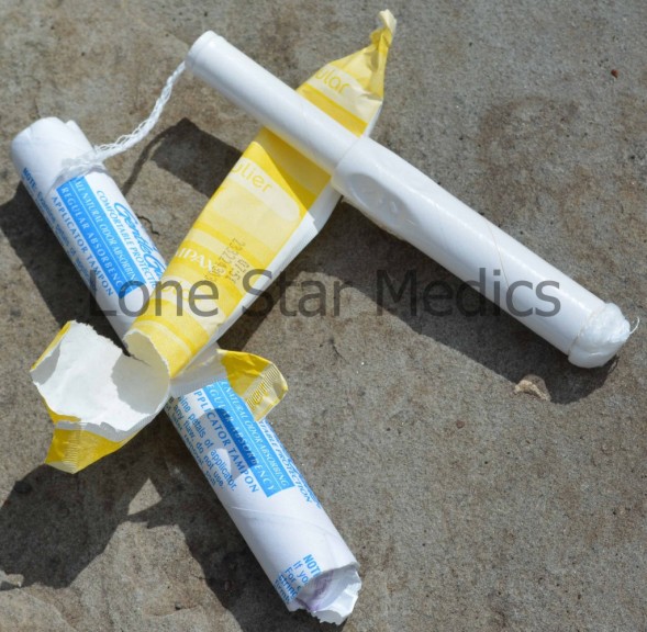 Severe Bleeding First Aid Misconceptions: Tampons | Personal Defense ...