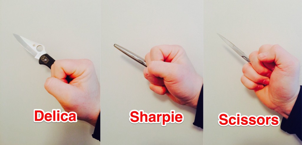 Conventional and Unconventional Knife Grips | Personal Defense Network ...