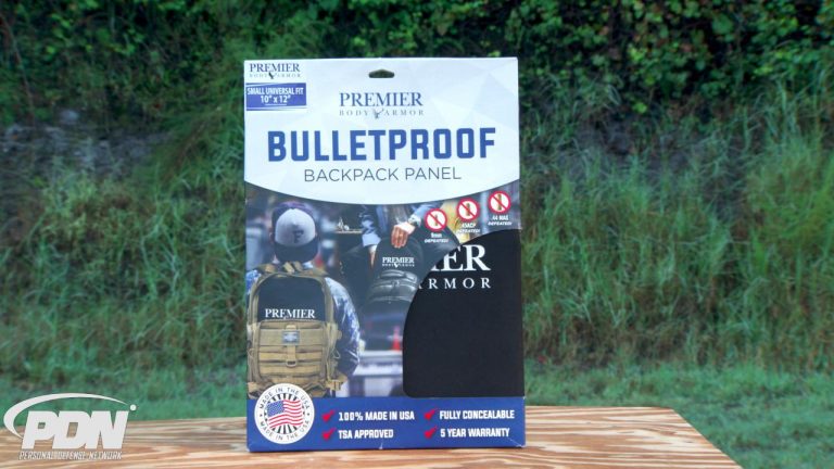 Body Armor Insert for a Bulletproof Backpack | Personal Defense Network ...
