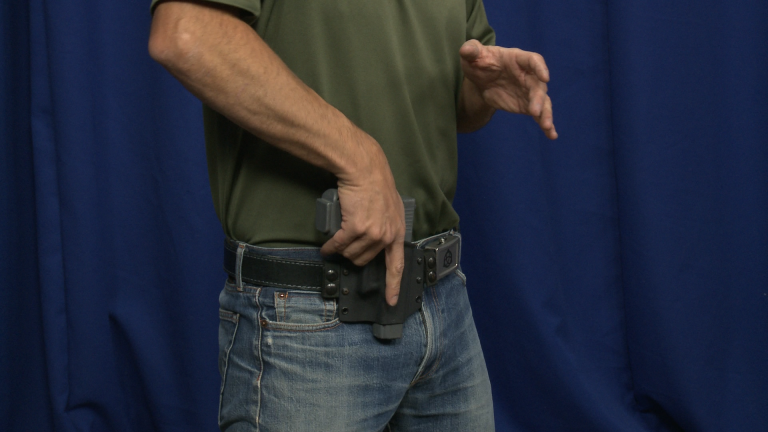 Pistol Presentation From Appendix Carry Position | PDN | Personal ...