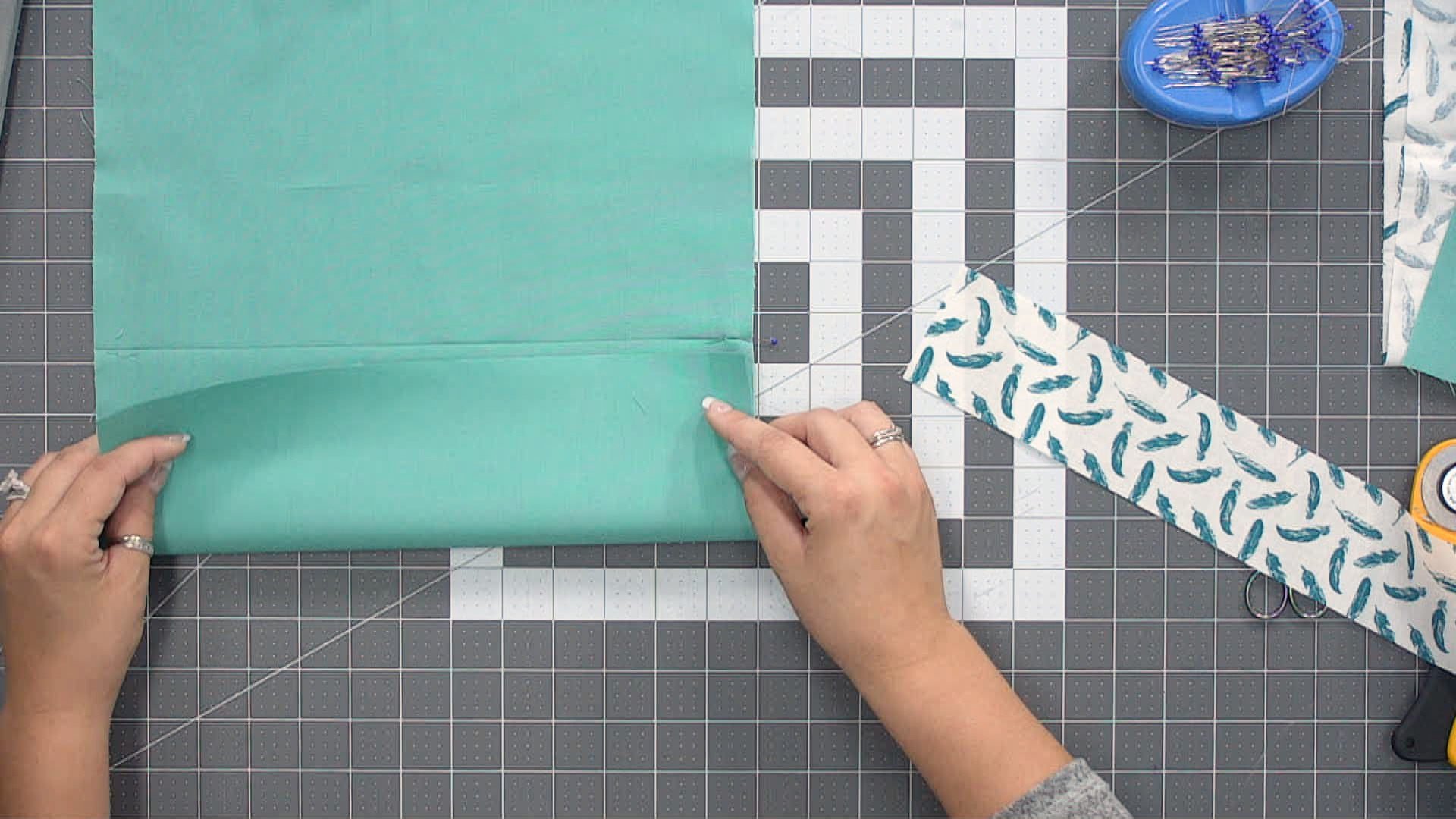 Perfect Patchwork Technique: The Folding Method | NQC