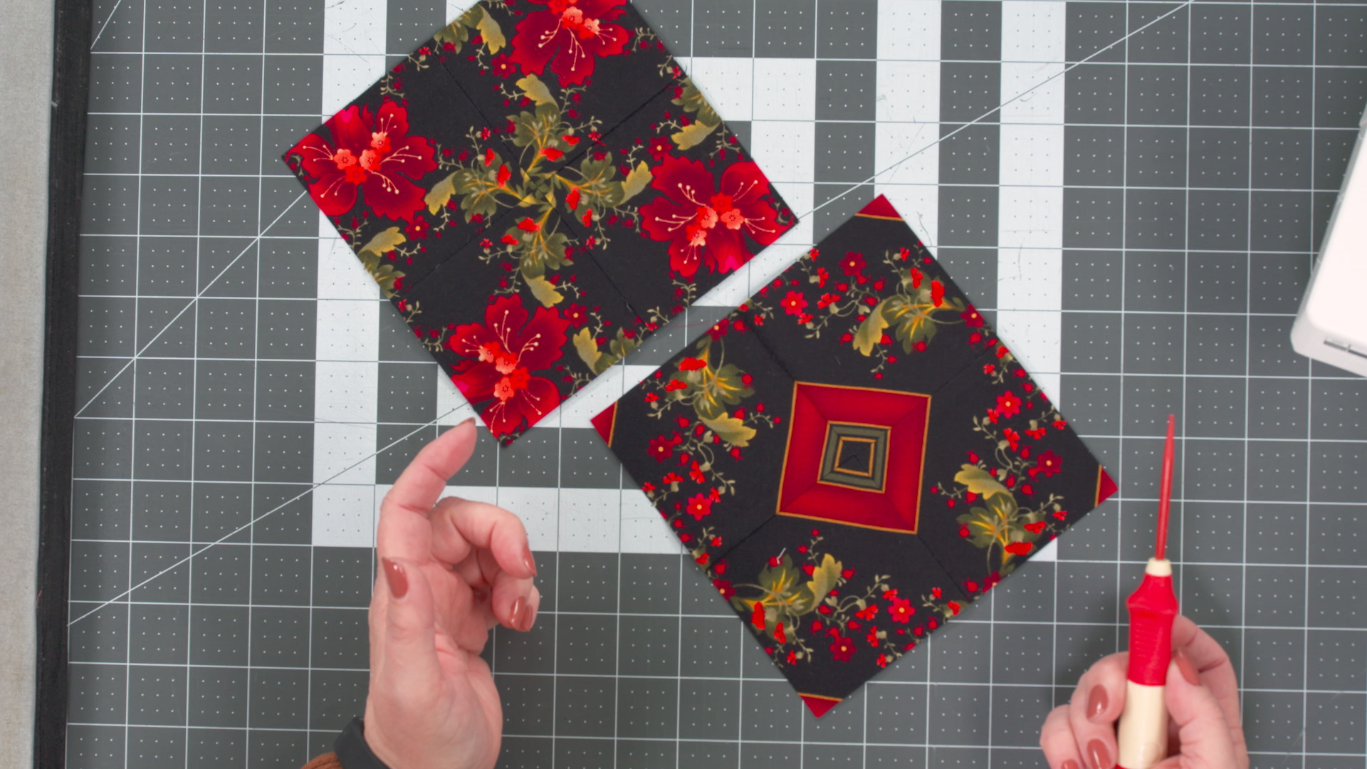 Fabric Magic: Four-Patch Prism Block | National Quilters Circle
