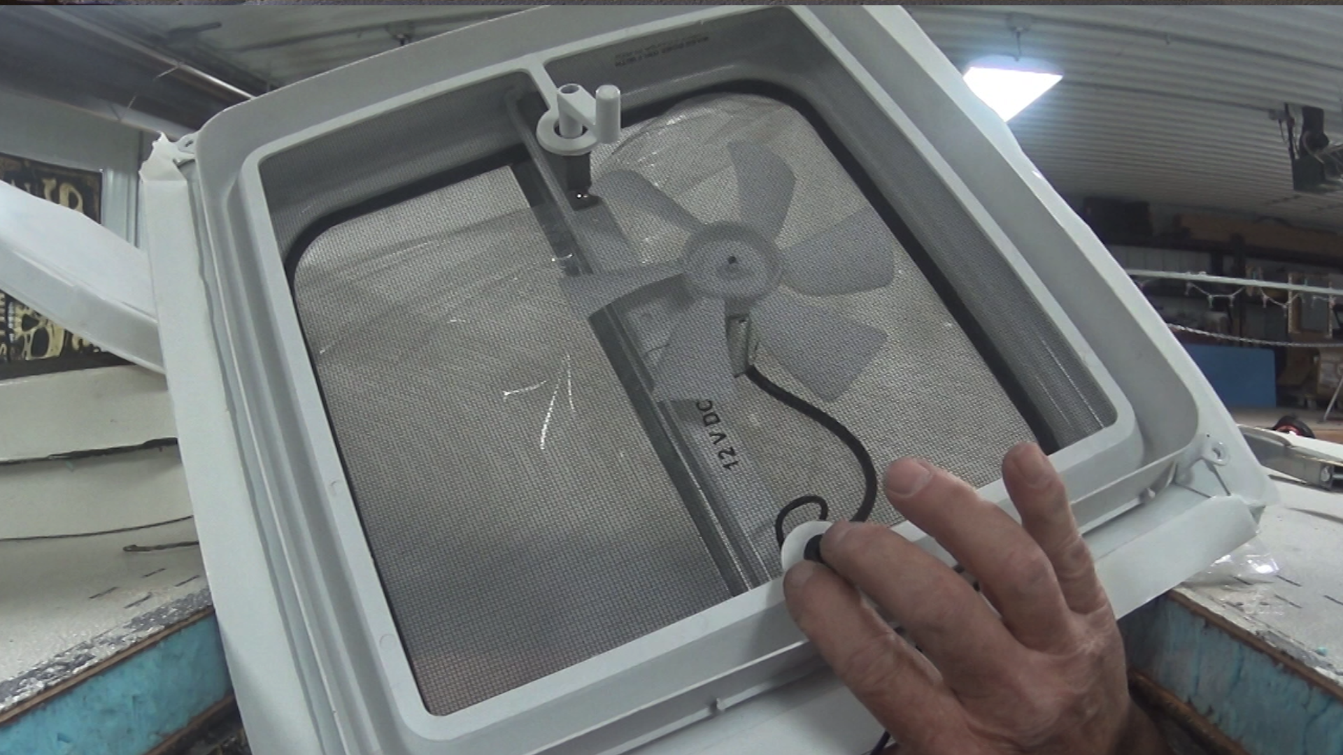 Power Vent From Installation Video Download | RV Repair Club