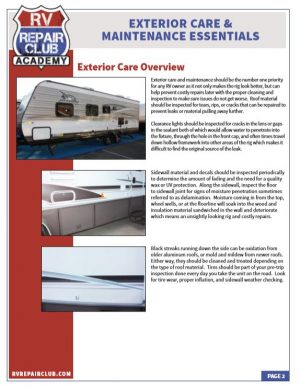 The Complete RV Maintenance Collection | RV Repair Club