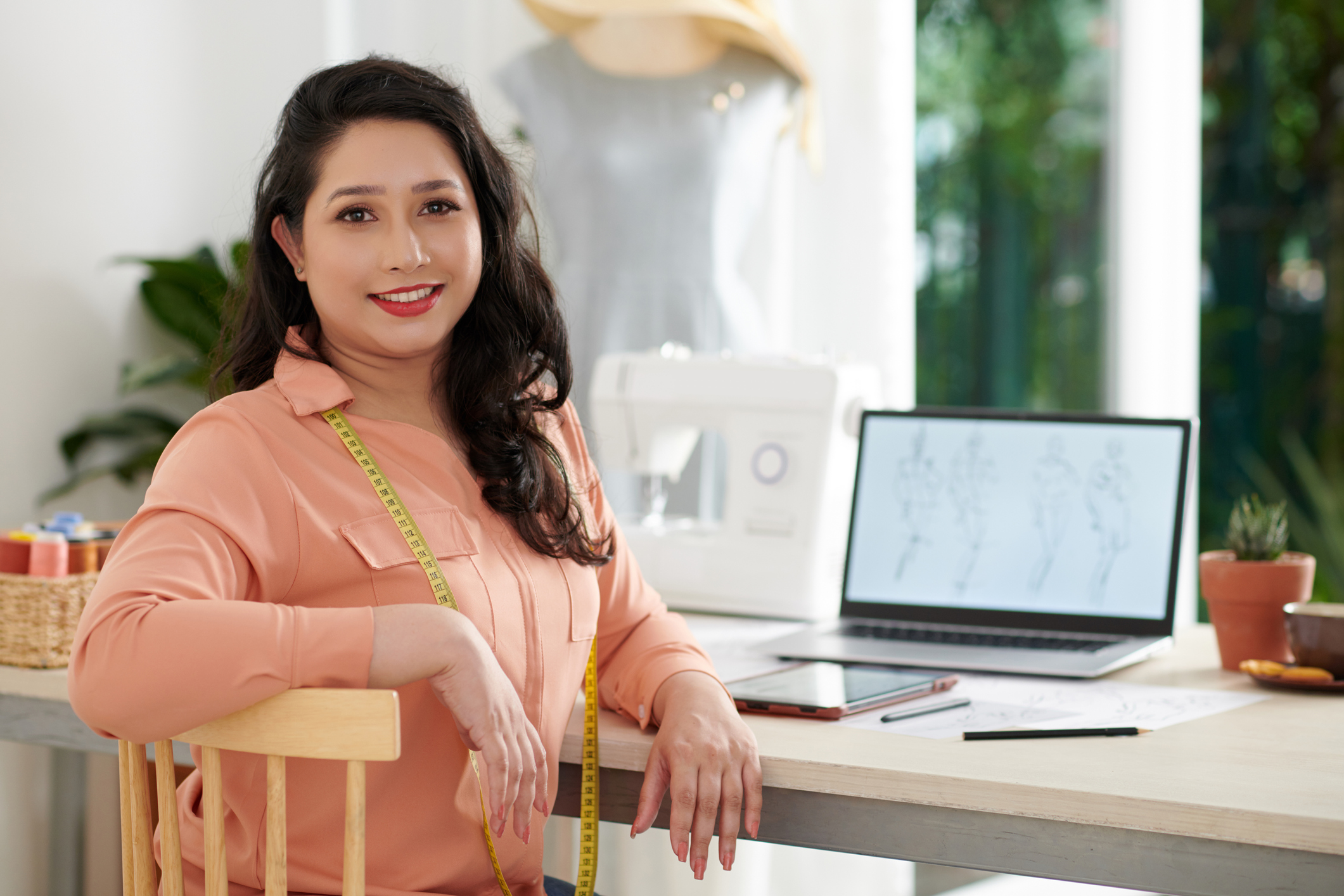 Sewing with a Projector | National Sewing Circle