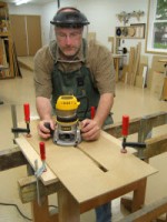 Cutting Dadoes Using a Router And Template | WoodWorkers Guild of America