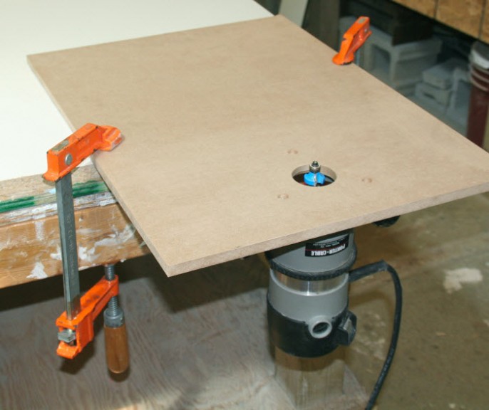 Make Your Own Homemade Router Table and Base Plates | WWGOA ...