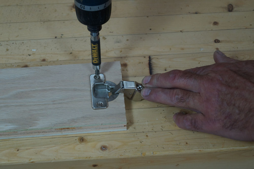 Establishing Cup Distance when Installing Euro Hinges | WoodWorkers ...