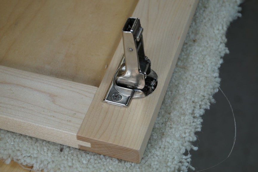 Establishing Cup Distance when Installing Euro Hinges | WoodWorkers ...