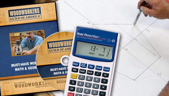 Must-Have Workshop Math & Geometry DVD with Calculator | WoodWorkers ...