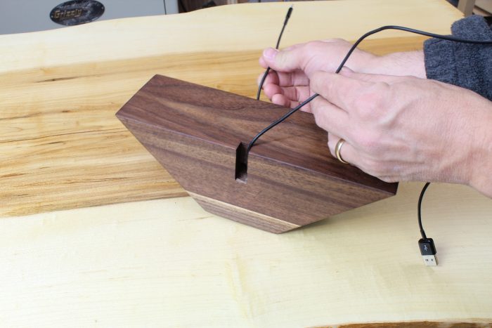 How to Build a Wooden Phone Amplifier and Charging Station | WWGOA ...