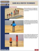 Hand-Held Router Techniques Class DVD | WoodWorkers Guild of America