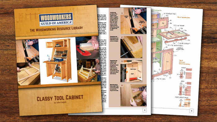 Classy Tool Cabinet Plan | WoodWorkers Guild of America