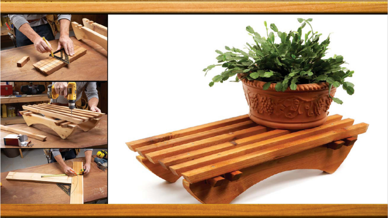 Cedar Plant Stand Plan | WoodWorkers Guild of America
