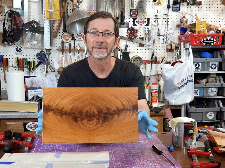 How to Create a Simple Veneer Book Match Without Special Tools ...