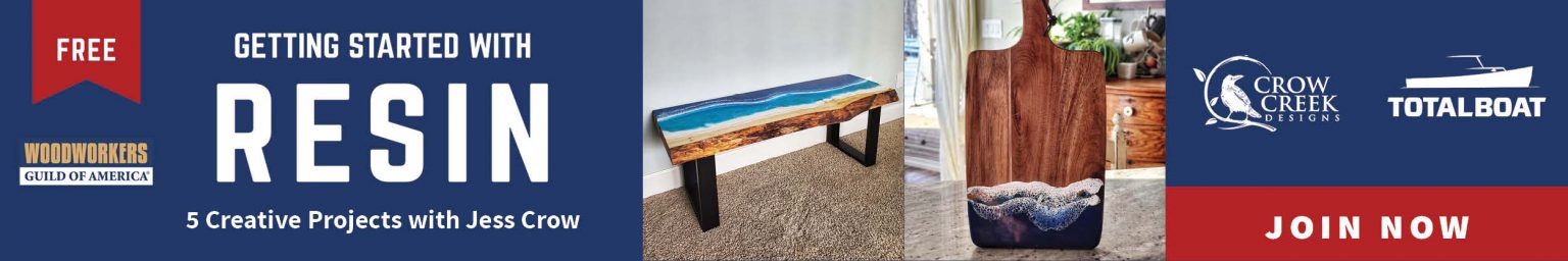 Making an Ocean Resin Pour | WoodWorkers Guild of America