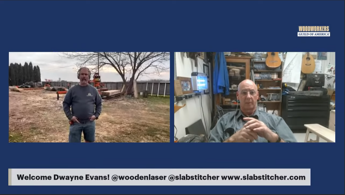 WWGOA LIVE Interview with Dwayne Evans | WoodWorkers Guild of America