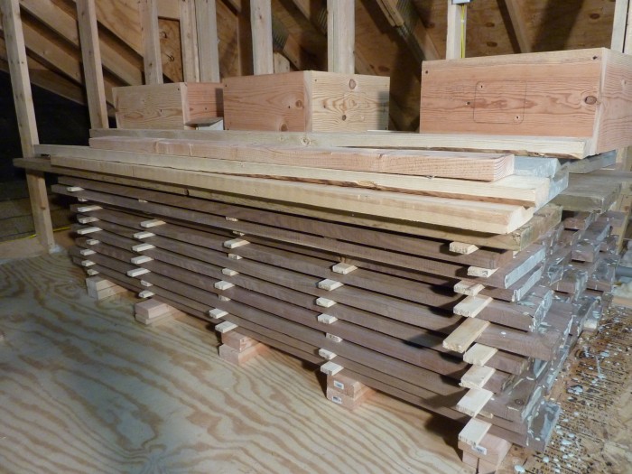 Steps for Air Drying Lumber | Woodworkers Guild of America ...